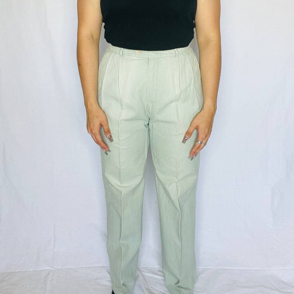 American Vintage | Pants & Jumpsuits | Vintage 8s Generra Sage High ...